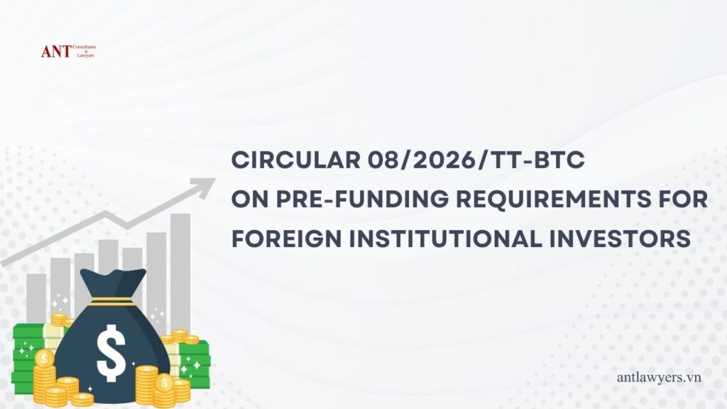 6 Key Points from Circular 08/2026/TT-BTC on Pre-Funding Requirements